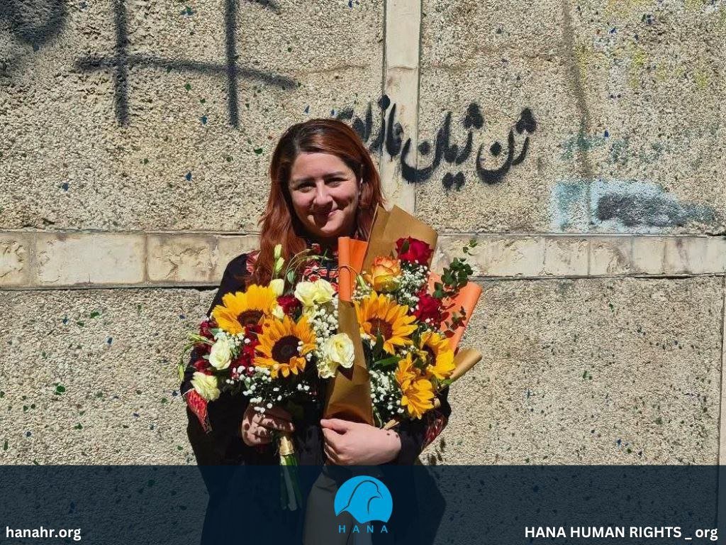 Zhina Modares Gorji has been released from Sanandaj Prison after ...